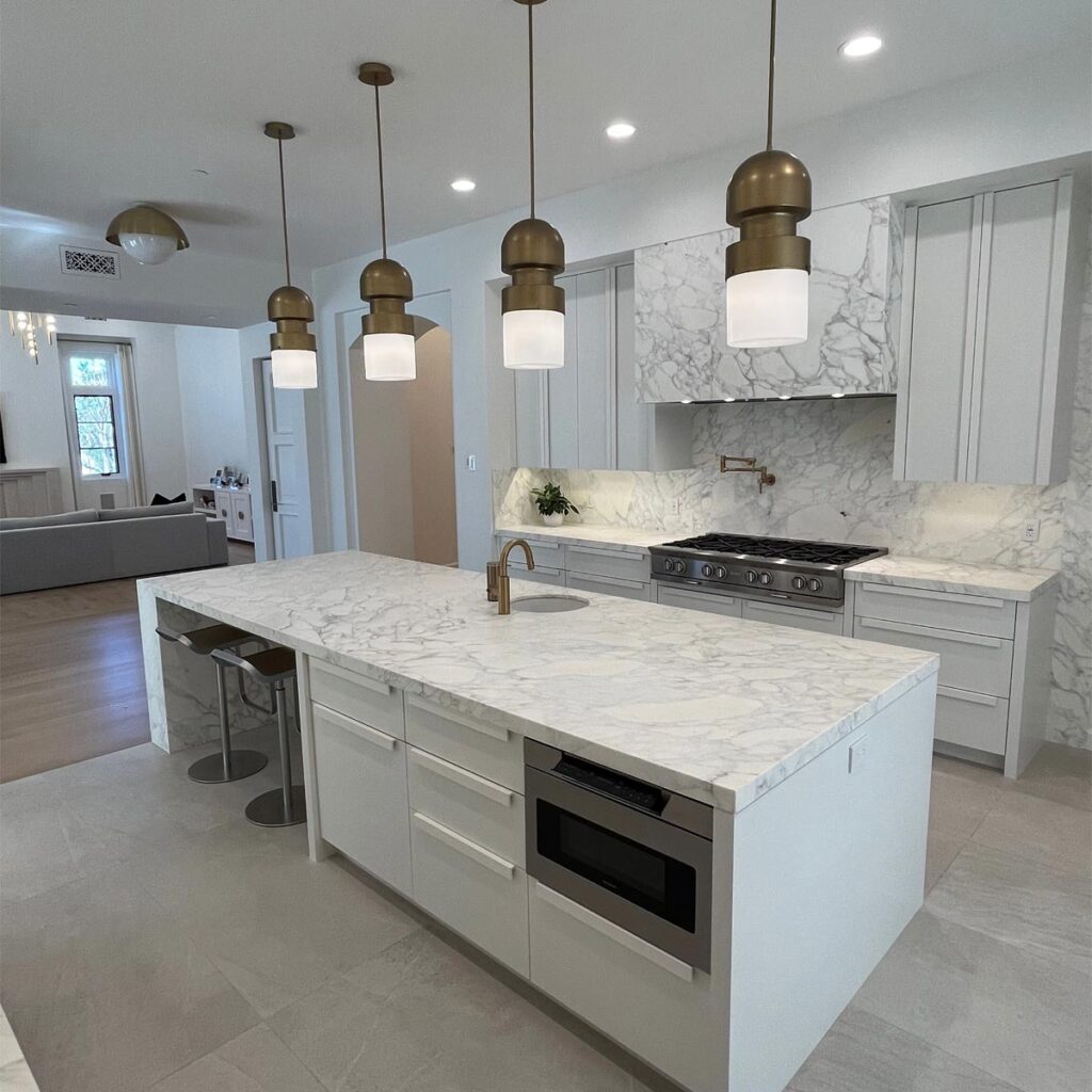 Residential Project Chandon Newport Coast kitchen | Alpha Omega Contractors
